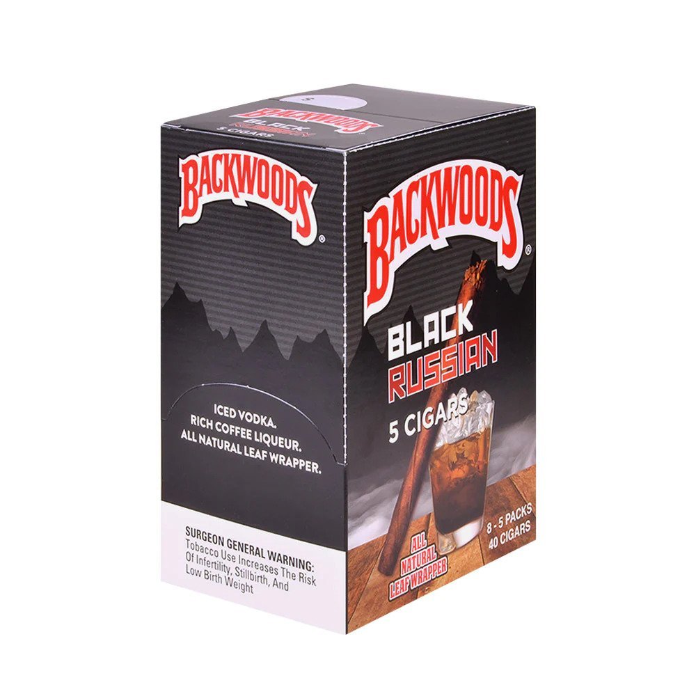 Backwoods Black Russian 5PK – Elisa Wholsale