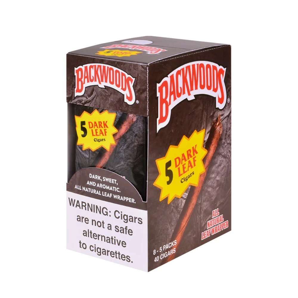 Backwoods Dark Leaf 5PK – Elisa Wholsale