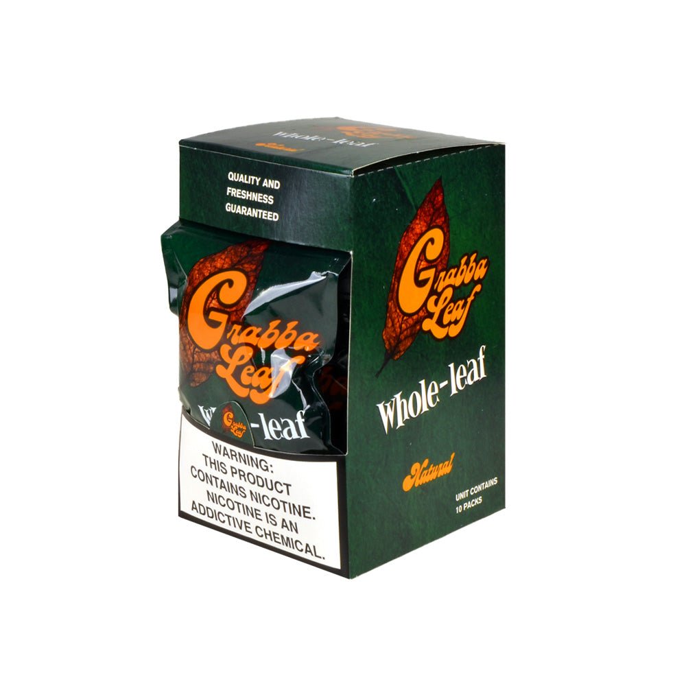 Grabba Leaf Whole Leaf Pack of 10 – Elisa Wholsale