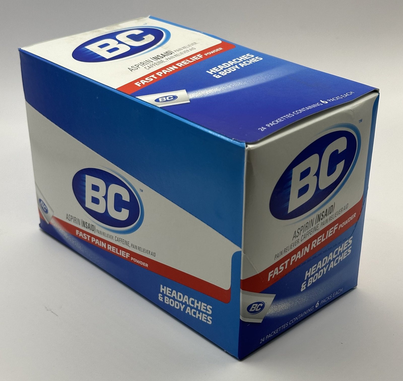 BC Powder Aspirin 6ct/24pk – Elisa Wholsale