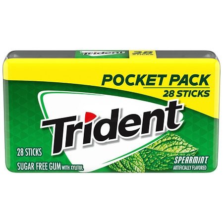 Trident Spearmint – 28 Stick – Elisa Wholsale