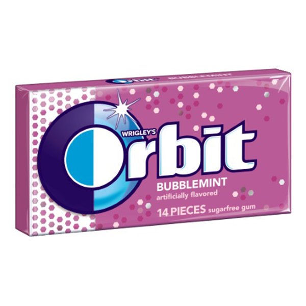 Orbit Gum Bubblemint – 12/14PC – Elisa Wholsale