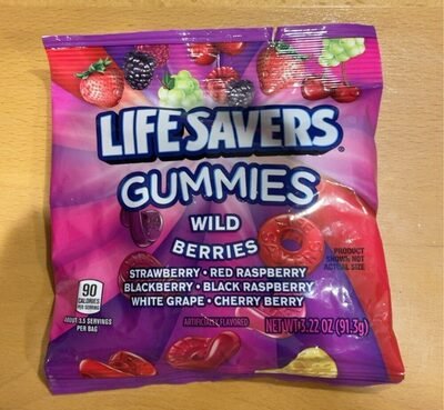 Lifesavers Gummies Wild Berry Peg – 12/3.22OZ – Elisa Wholsale