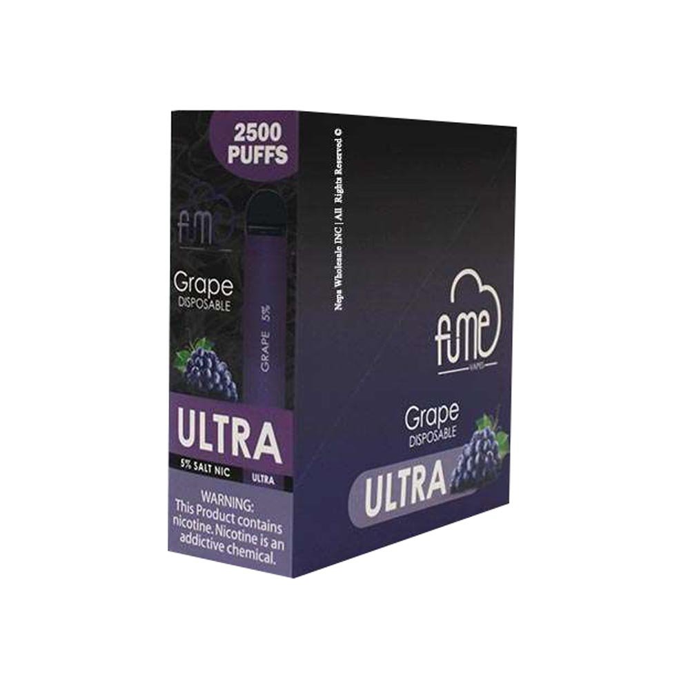 Fume 10PK Ultra 5% Grape Disposable – Elisa Wholsale