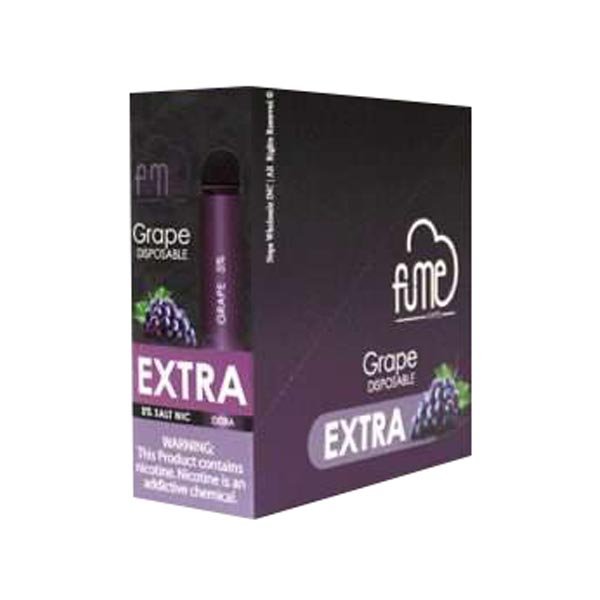 Fume 10PK Extra 5% Grape Disposable – Elisa Wholsale