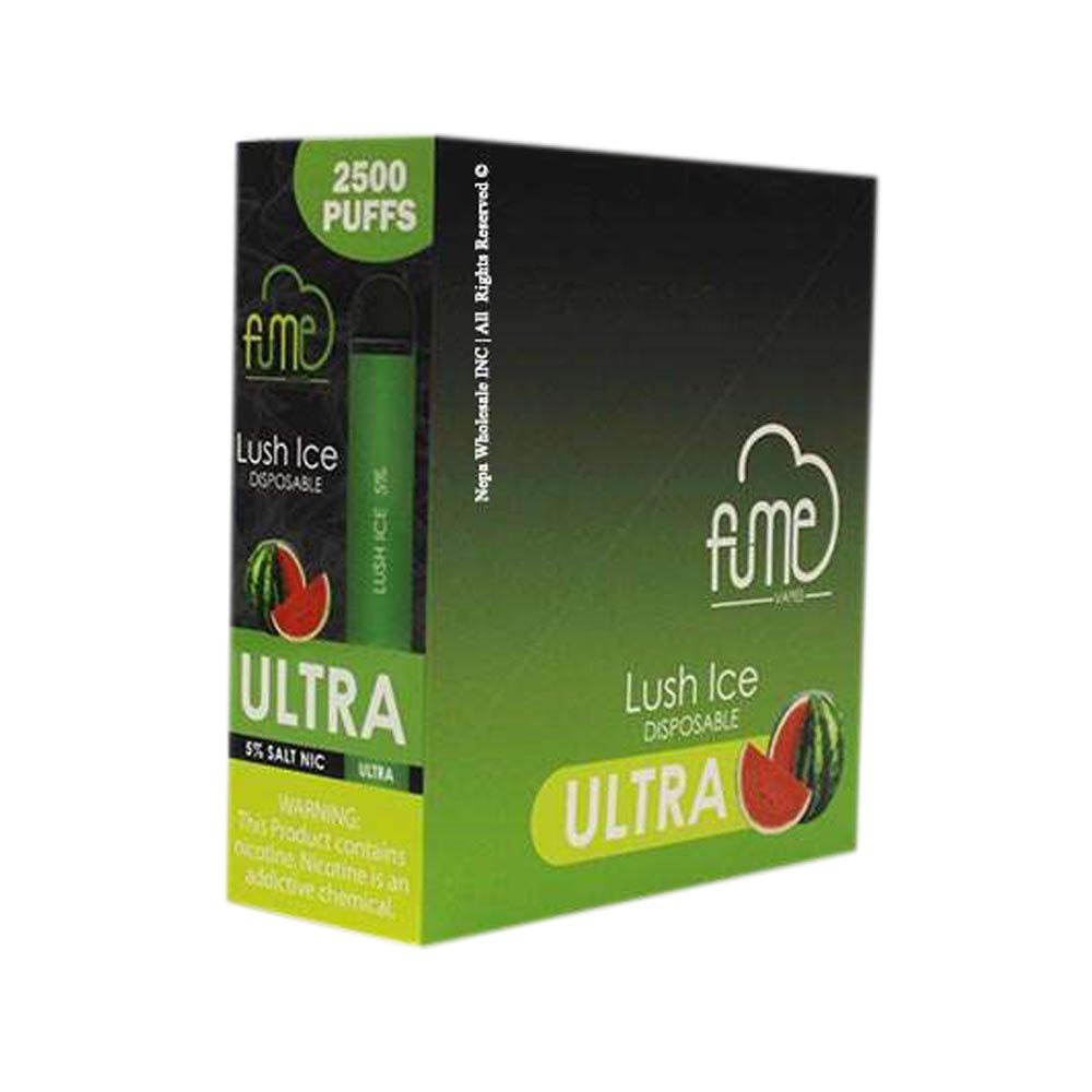 Fume 10PK Ultra 5% Lush Ice Disposable – Elisa Wholsale
