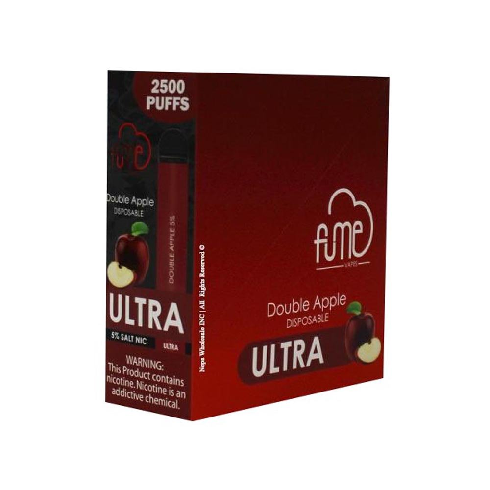 Fume 10PK Ultra 5% Double Apple Disposable – Elisa Wholsale