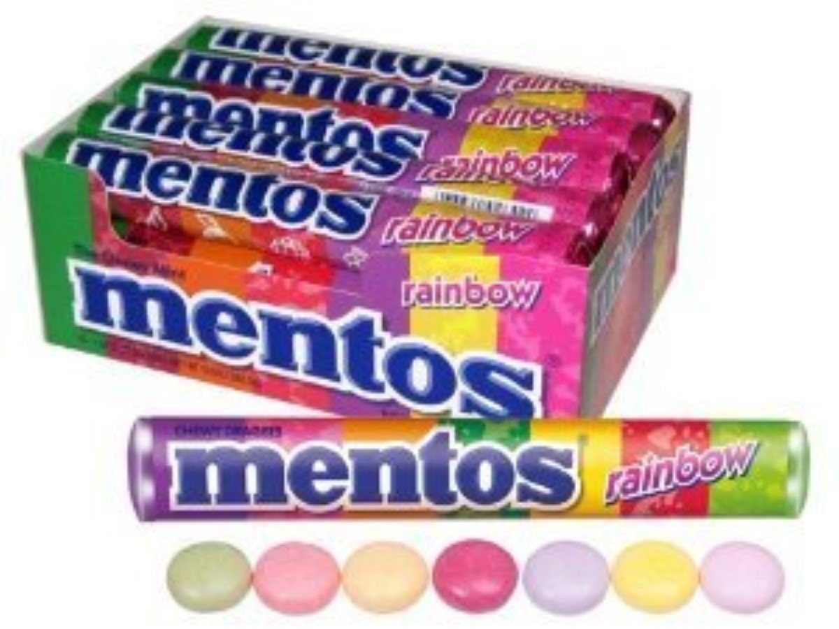 Mentos Rainbow – 15CT – Elisa Wholsale