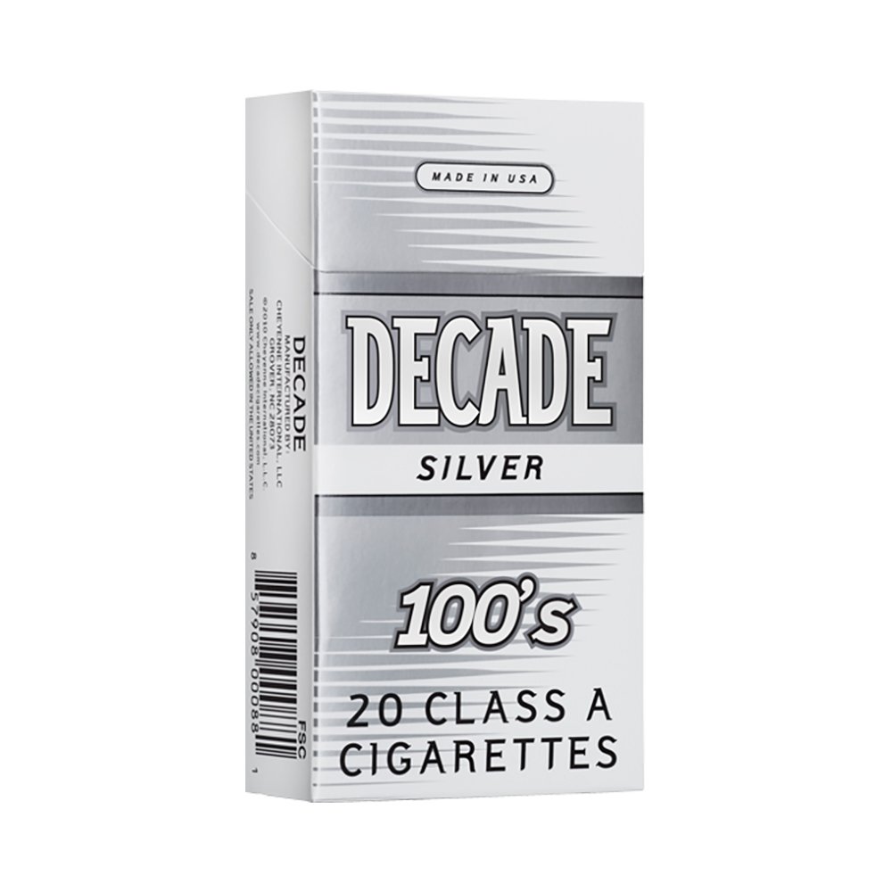 Decade Silver 100 10CT Carton – Elisa Wholsale