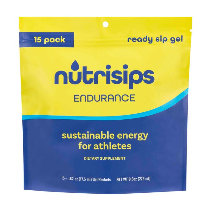 Nutrisips Endurance Caffeine Sip Gel .62OZ/15CT – Elisa Wholsale