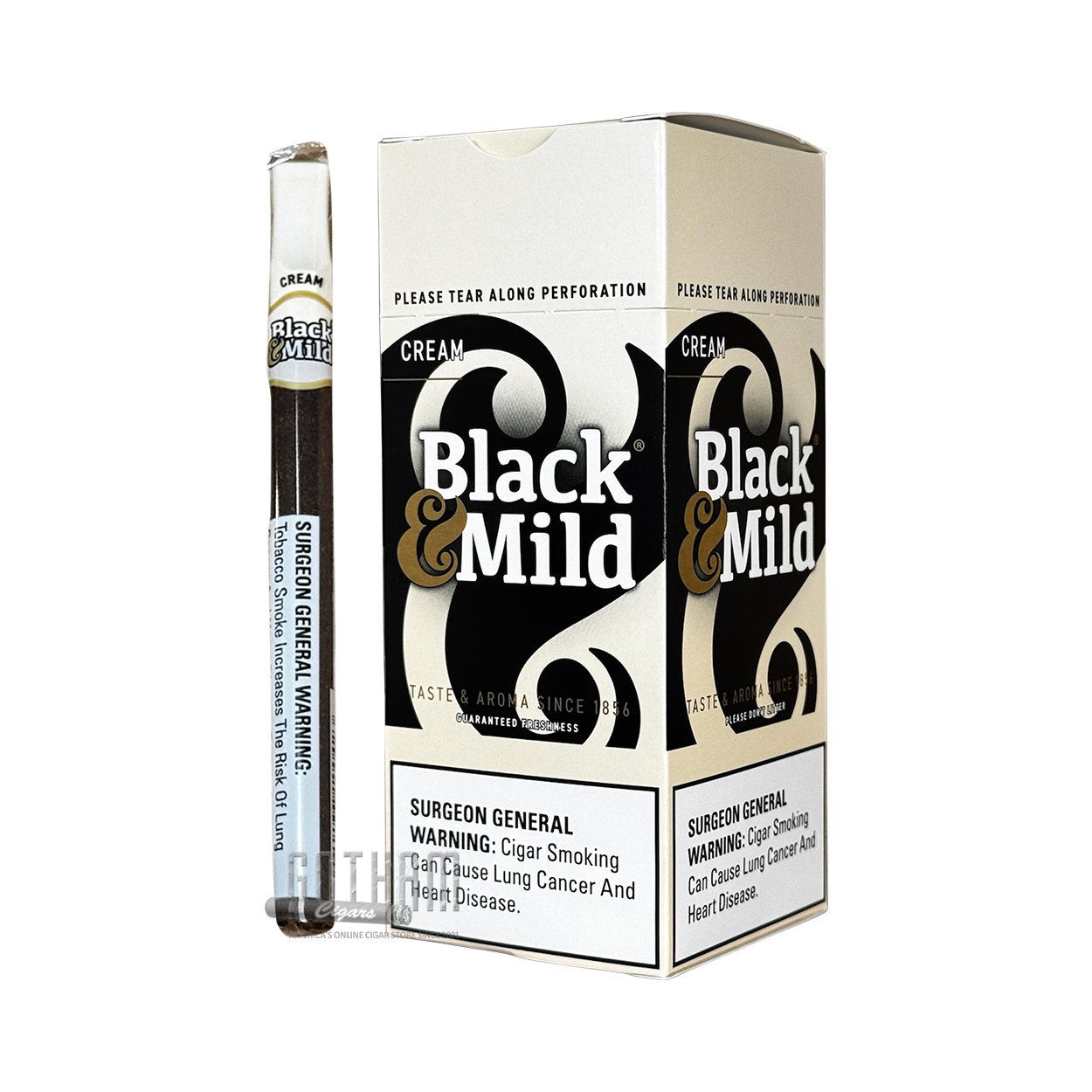 Black Mild Cream PT 25CT Upright – Elisa Wholsale